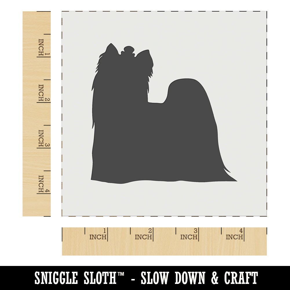 Yorkie Yorkshire Terrier Dog Solid Wall Cookie DIY Craft Reusable ...