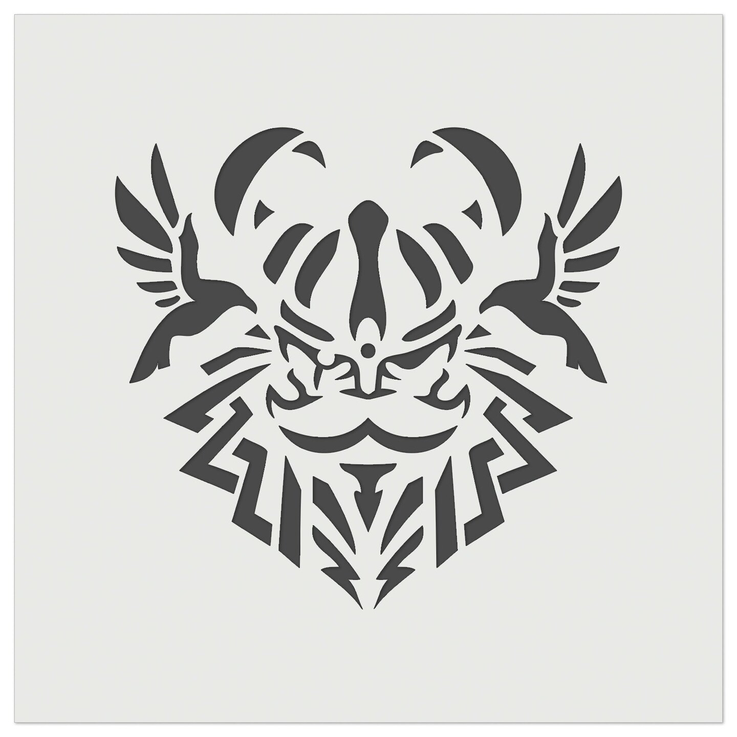 Odin Viking Norse God with Helmet and Ravens Wall Cookie DIY Craft ...