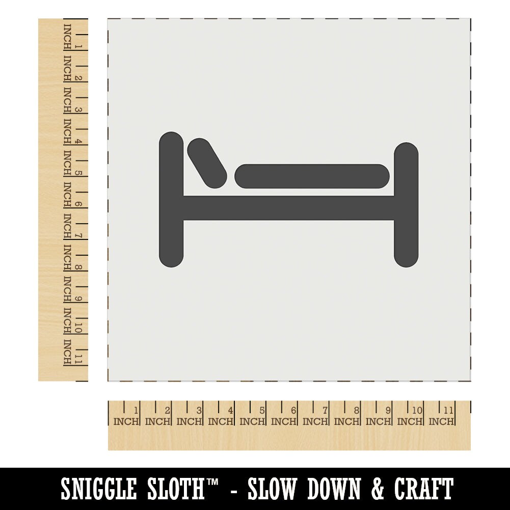 Bed Sleeping Wall Cookie DIY Craft Reusable Stencil | Michaels