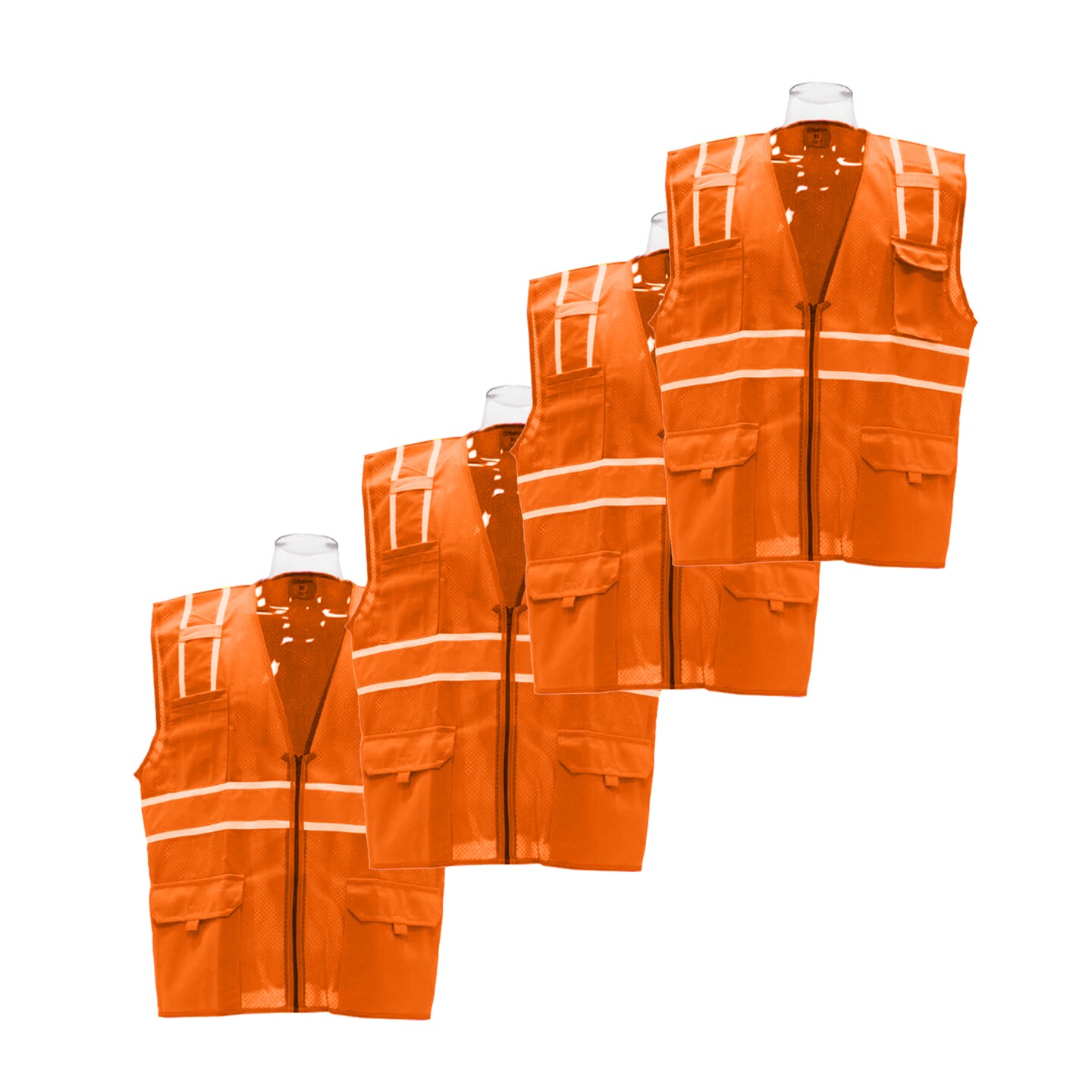 Multi Colors and Pocket Safety Vest | Utility, Work, and High ...