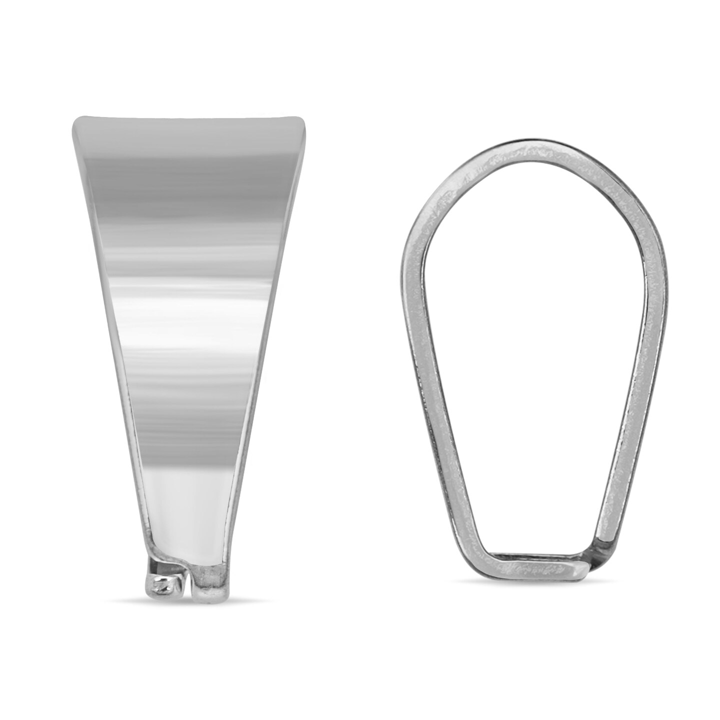 10 Pack Stainless Steel Pinch Bails | Michaels