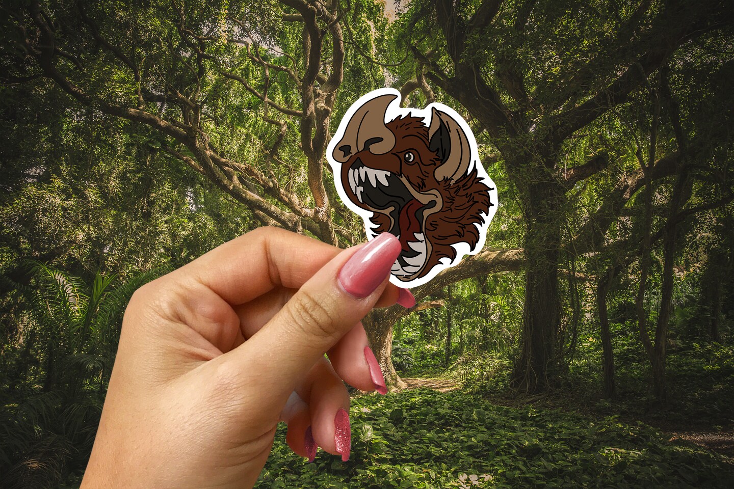 Monster Sticker, Stickers, Fantasy Sticker, Stickers for laptop ...