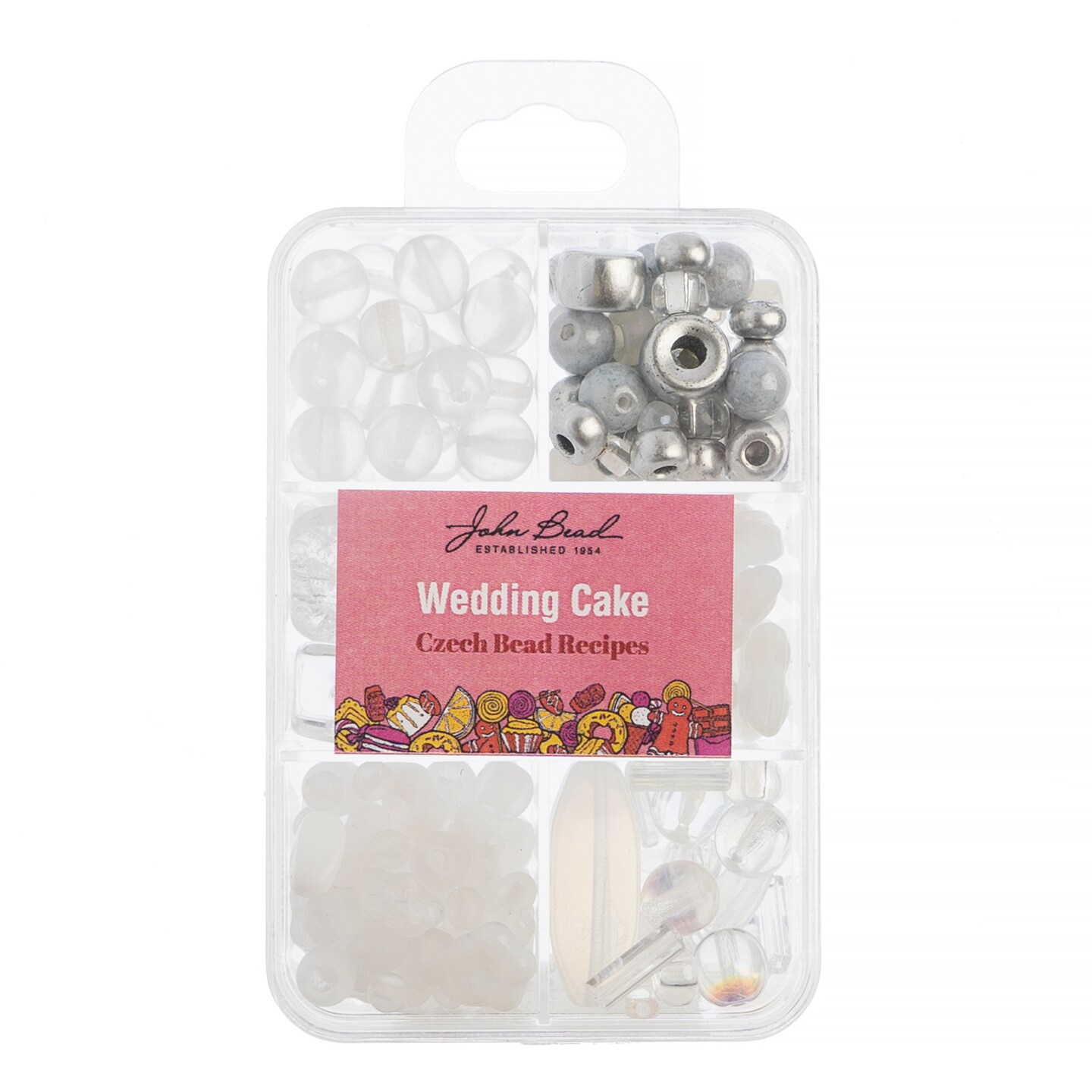 John Bead Recipe Box Czech Glass Beads Kit | Michaels