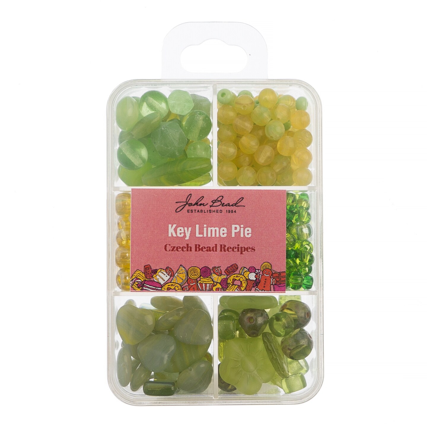 John Bead Recipe Box Czech Glass Beads Kit | Michaels