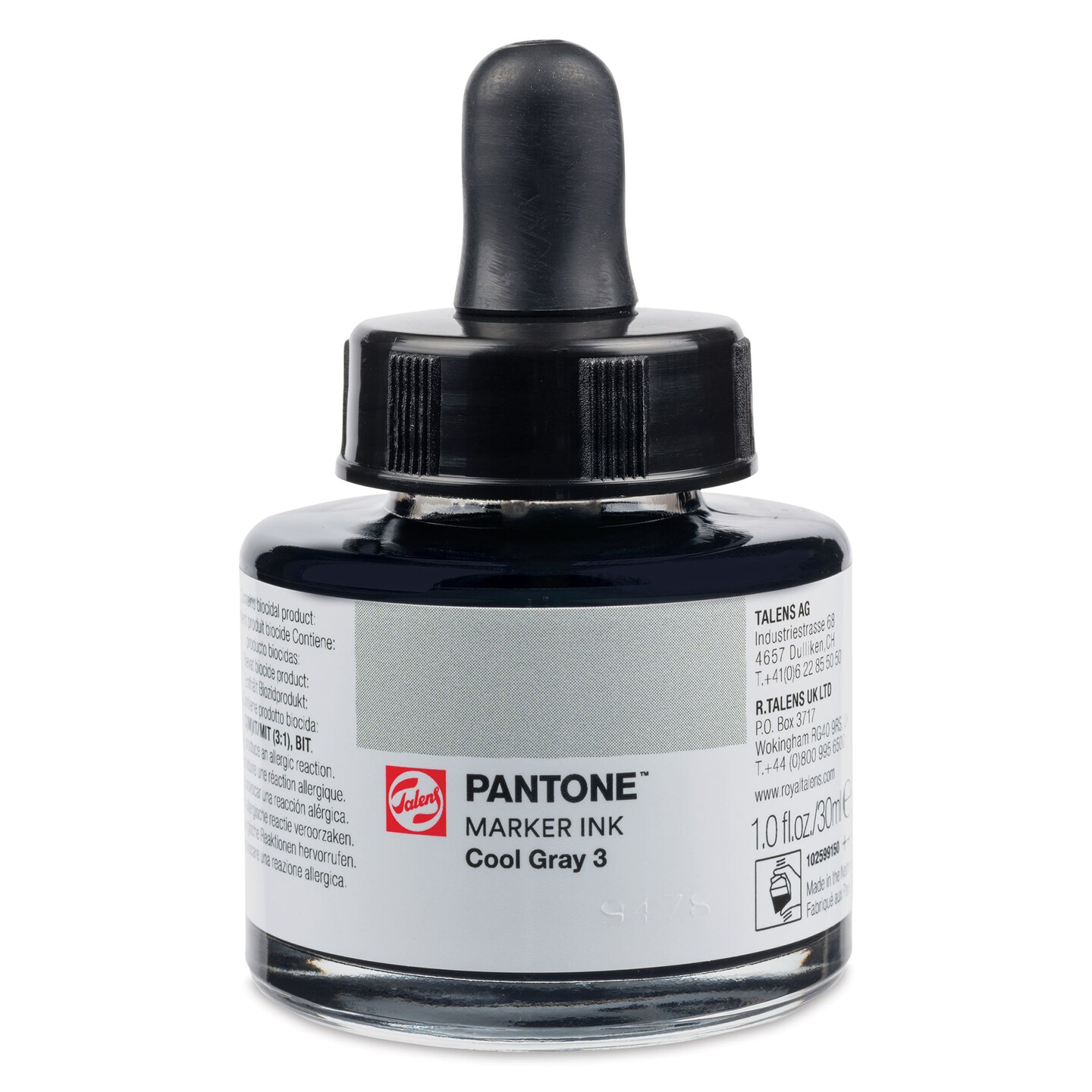 Talens Pantone Marker Ink Refill - Cool Gray 3, 30 ml | Michaels