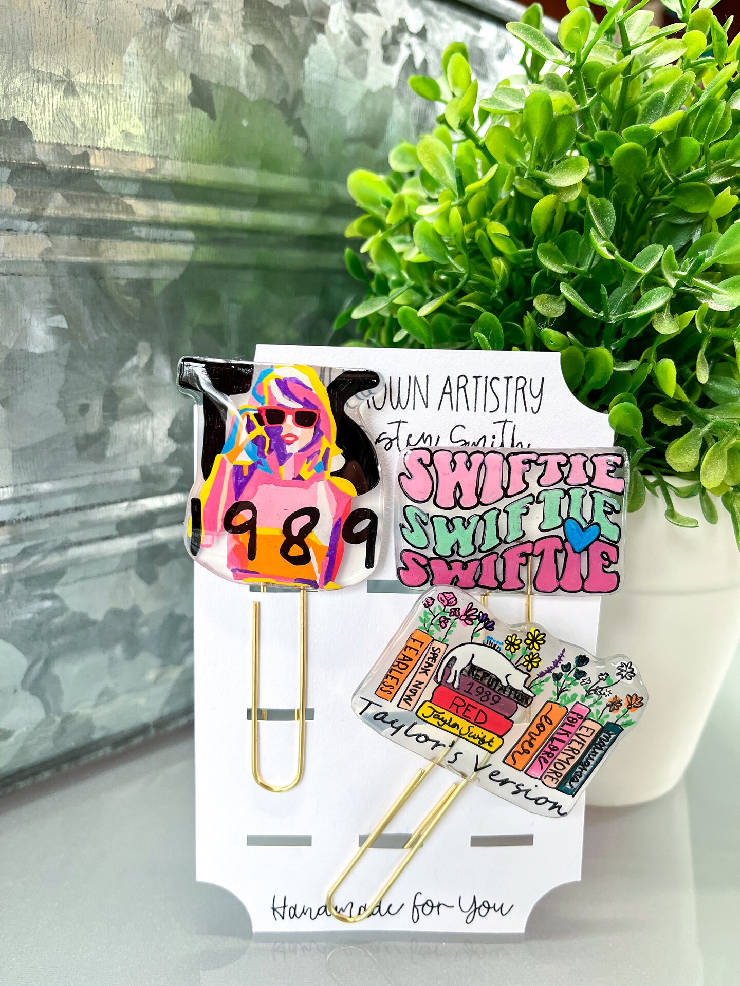 Handmade Swiftie Bookmarks | MakerPlace by Michaels