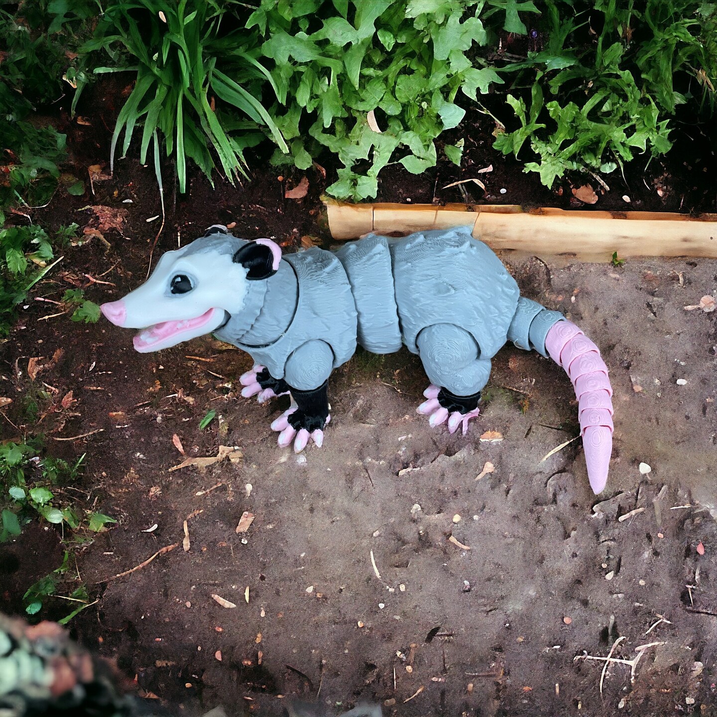 Lifelike Opossum 3D printed Articulated Toy | MakerPlace by Michaels