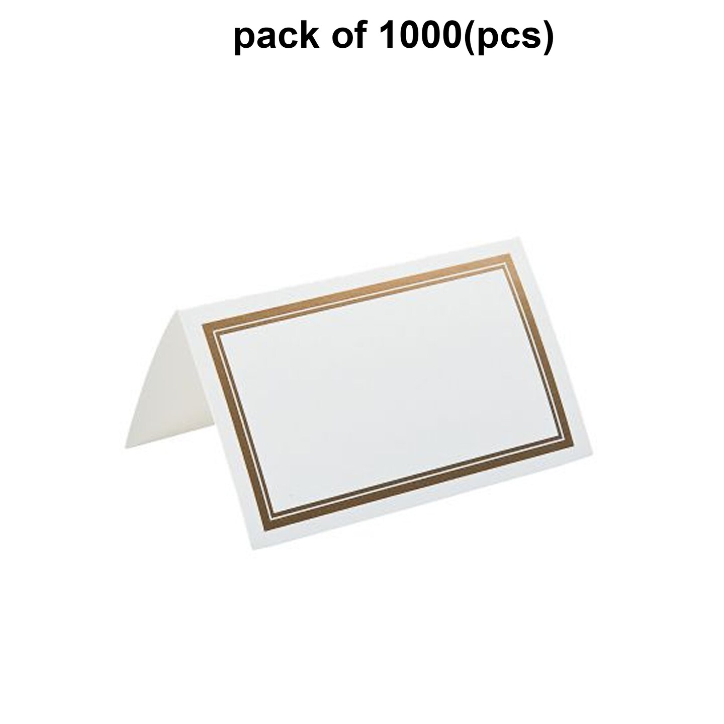 Gold Trim Place Cards | 3 inches wide by 4 inches long | MINA® | Michaels