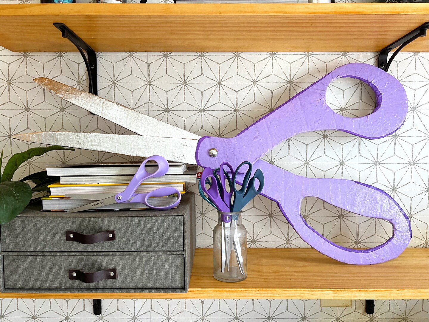 Larger Than Life Upcycled Cardboard Scissors with the Crafty Lumberjacks | Classes | Michaels