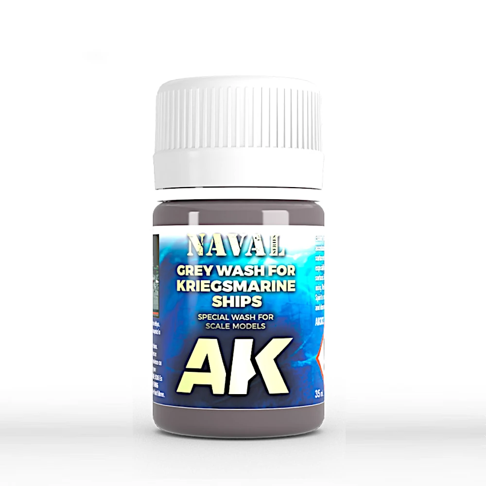 AK Interactive: Grey Wash for Kriegsmarine Ships (35ml Bottle) | Michaels