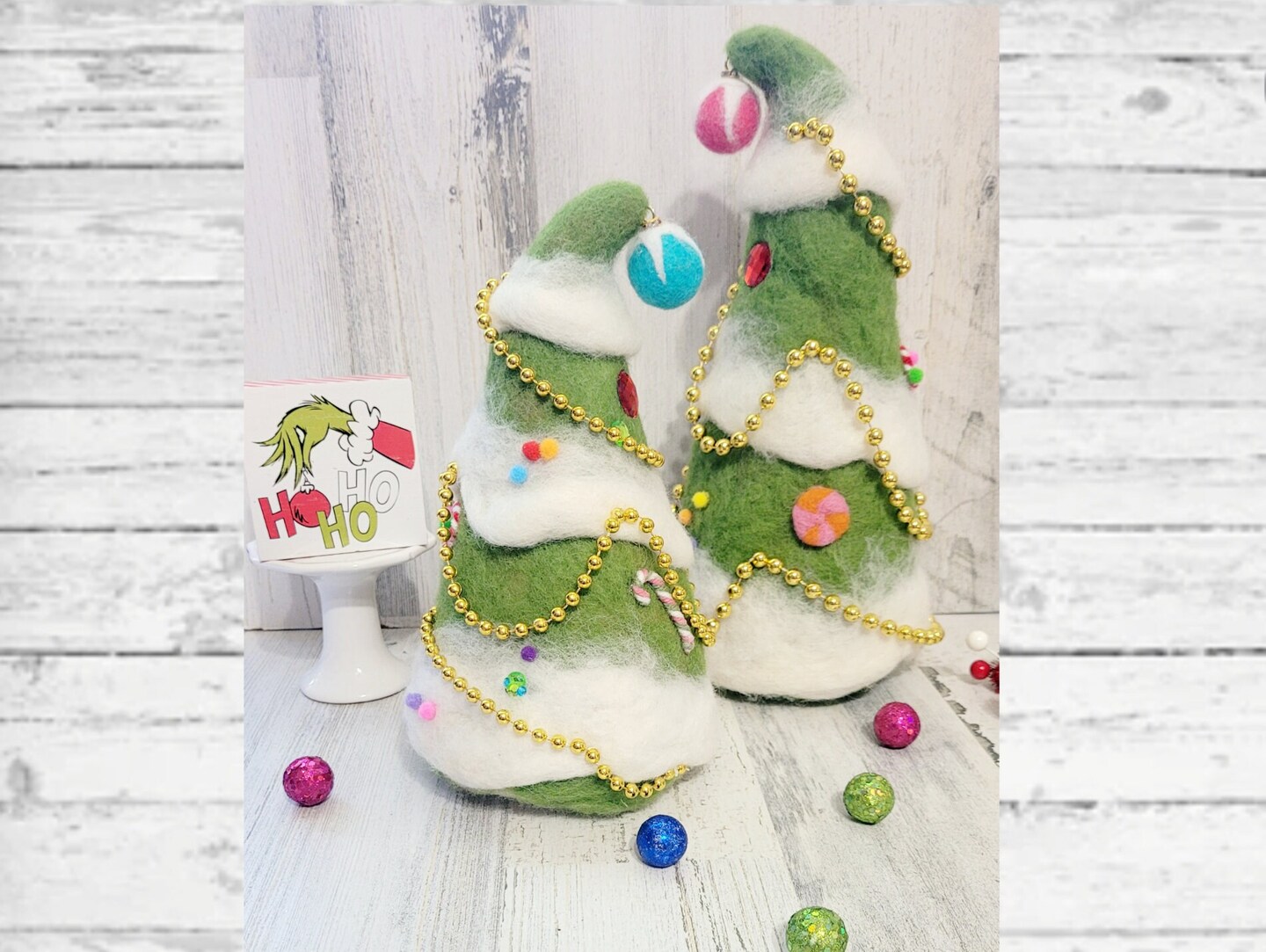 How the Grinch Stole Christmas Inspired Tabletop Tree. Unique Whimsical ...