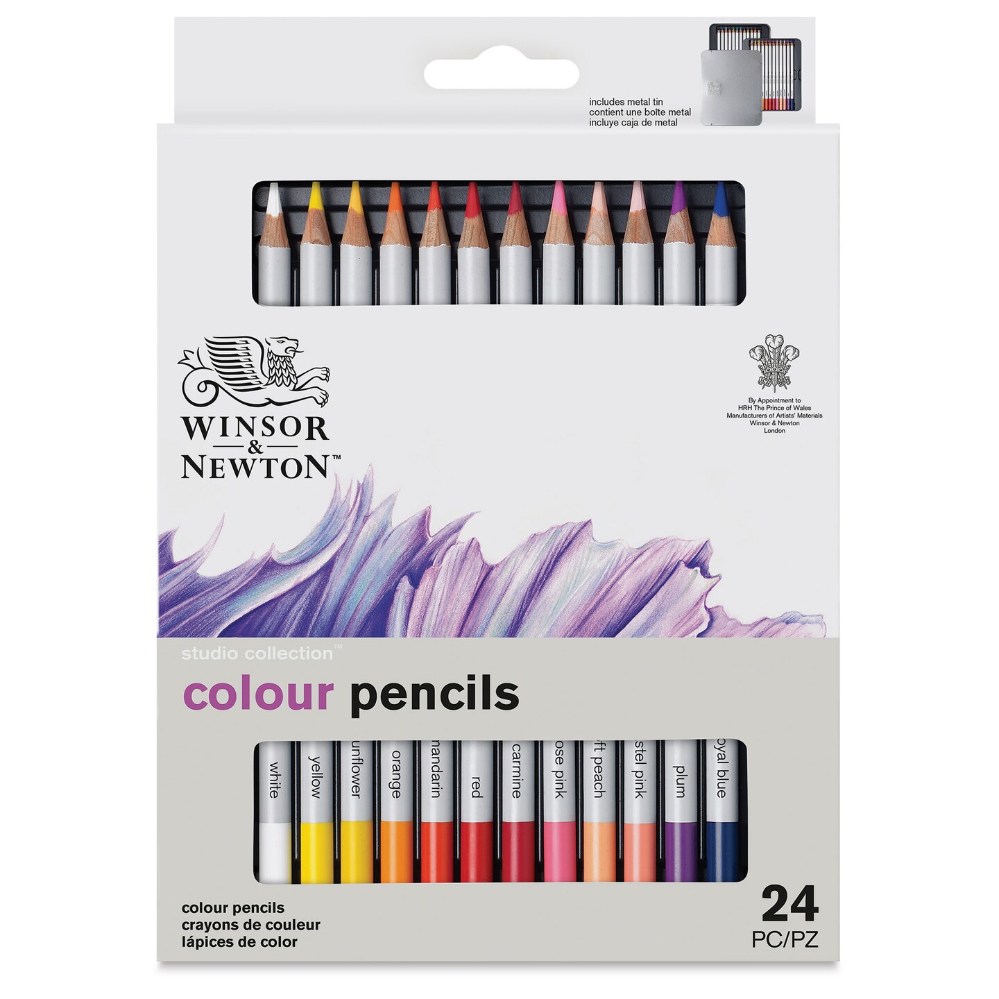 Winsor & Newton Studio Collection Colored Pencils - Set of 24 | Michaels