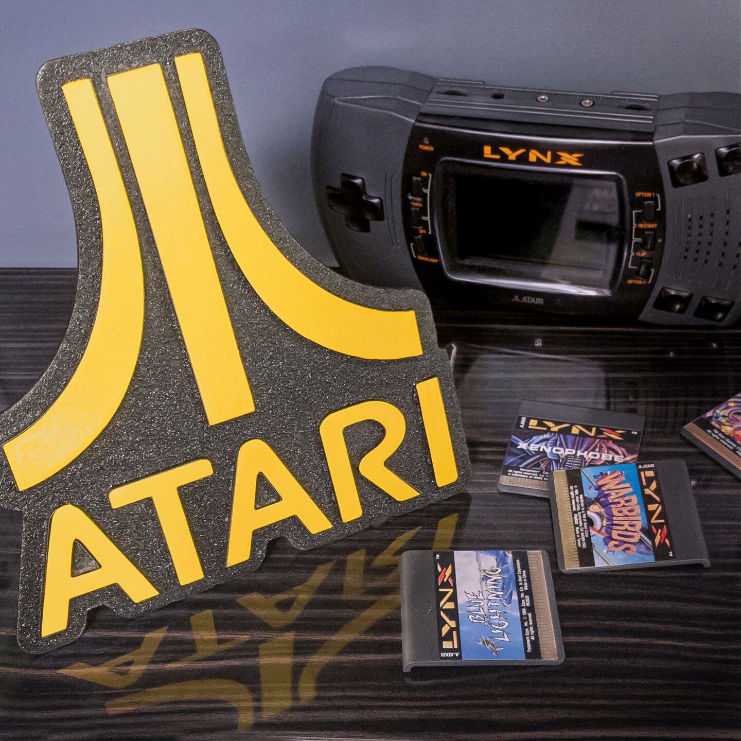 Large Engraved Atari Logo Video Game Wall Art Collectable Sign ...