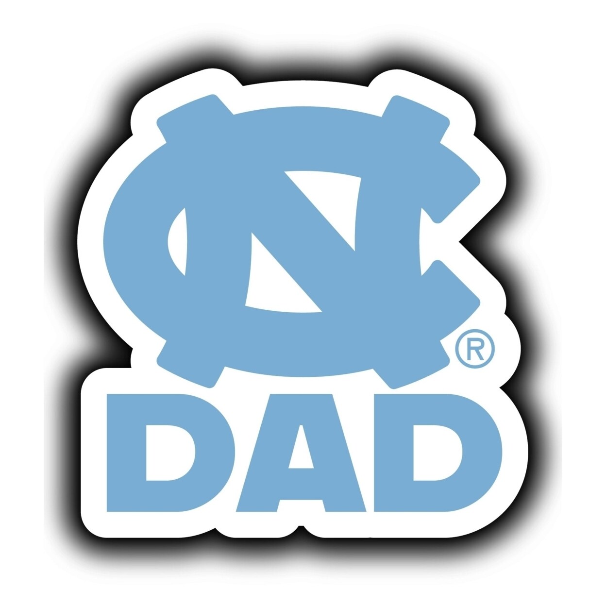 R and R Imports UNC Tar Heels 4-Inch Proud Dad Die Cut Decal | Michaels