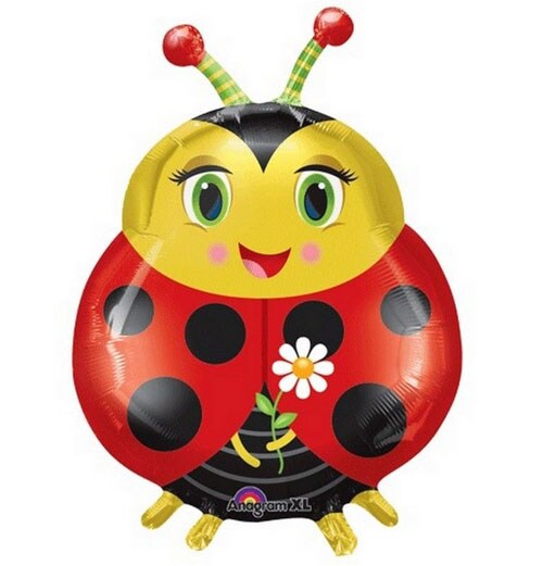 27-Inch Cute Ladybug Shaped Balloon | Michaels