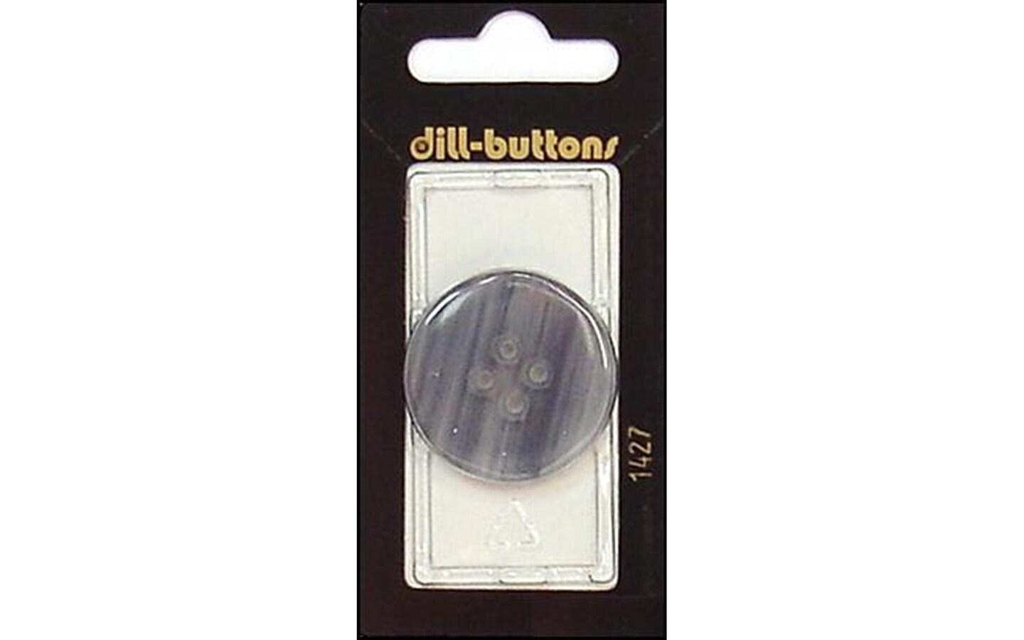 Dill Buttons 30mm 1pc 4 Hole Blue | Michaels