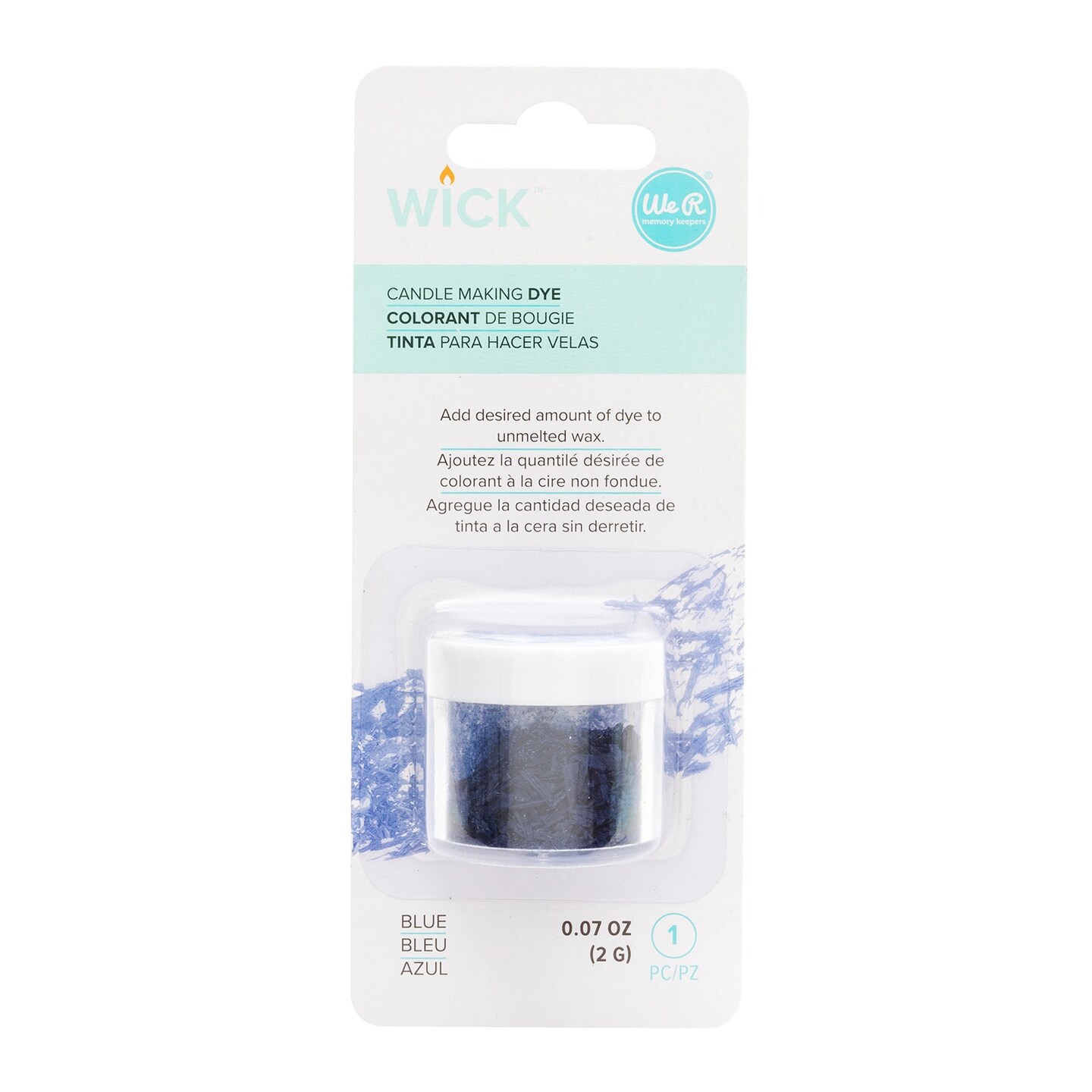 We R Memory Keepers Wick Candle Making Dye-Blue | Michaels
