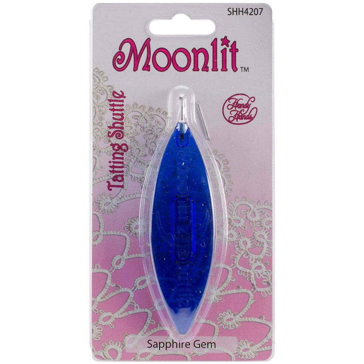 Handy Hands Moonlit Tatting Shuttle W/Hook-Sapphire Gem | Michaels