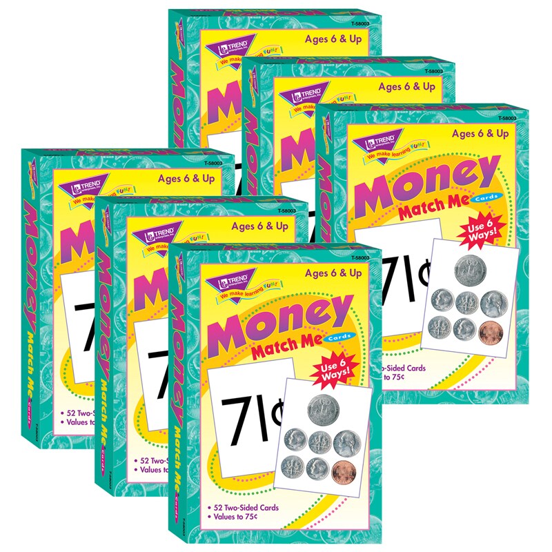 Money Match Me® Cards, 6 Sets | Michaels