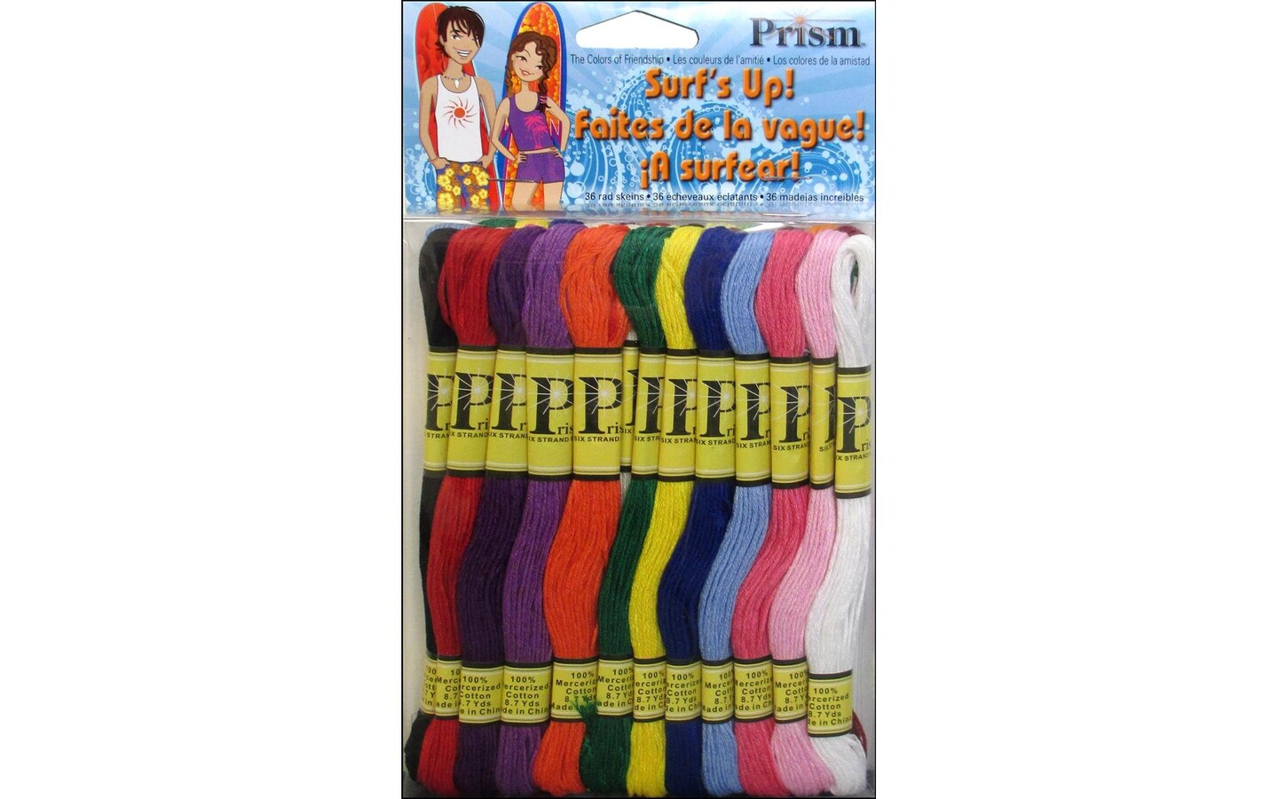 Prism Floss Pack Six Strand Surf's Up 36pc | Michaels