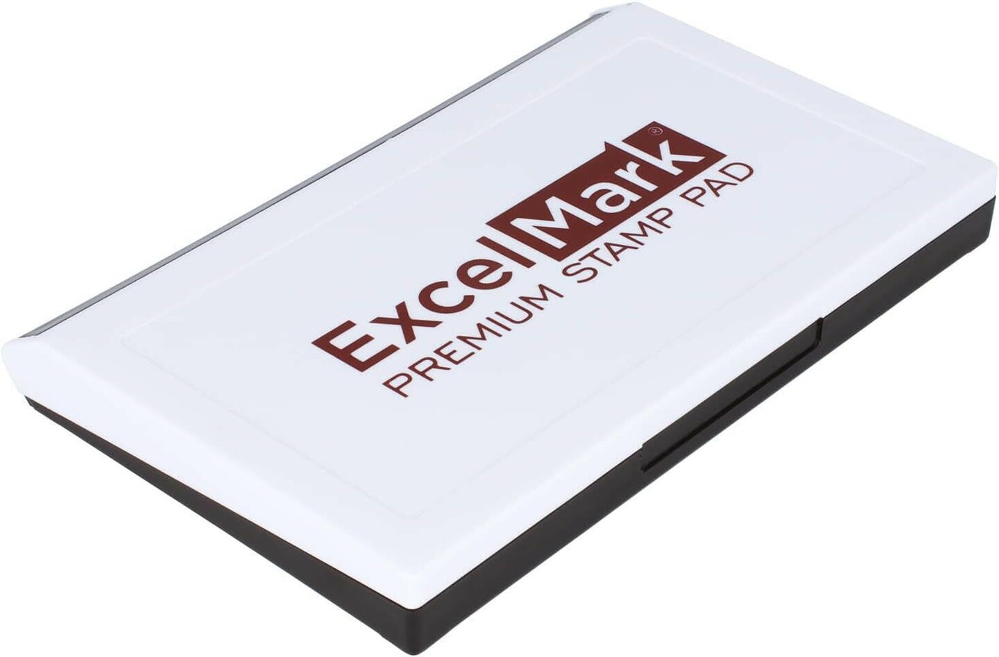 Excelmark Rubber Stamp Ink Pad Extra Large 4-1/4" by 7-1/4” (Black ...