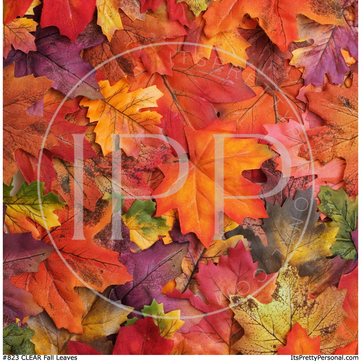 #823 CLEAR- Fall Leaves 12x12 Pattern Vinyl | Michaels