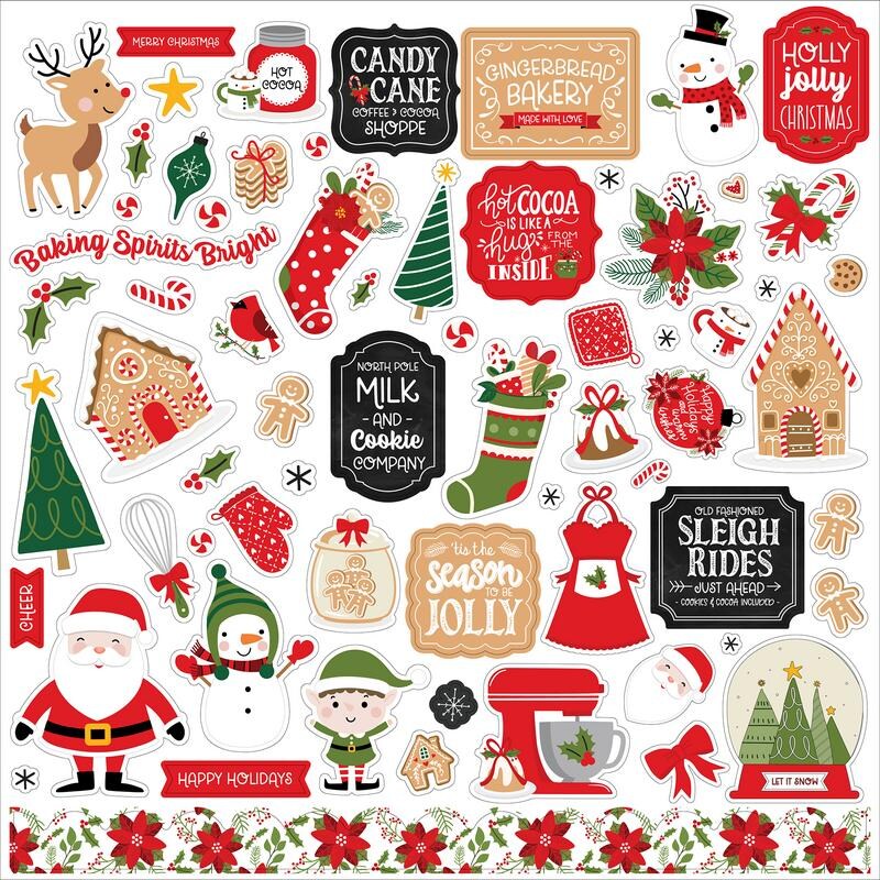 Have A Holly Jolly Christmas Element Sticker - Echo Park | Michaels