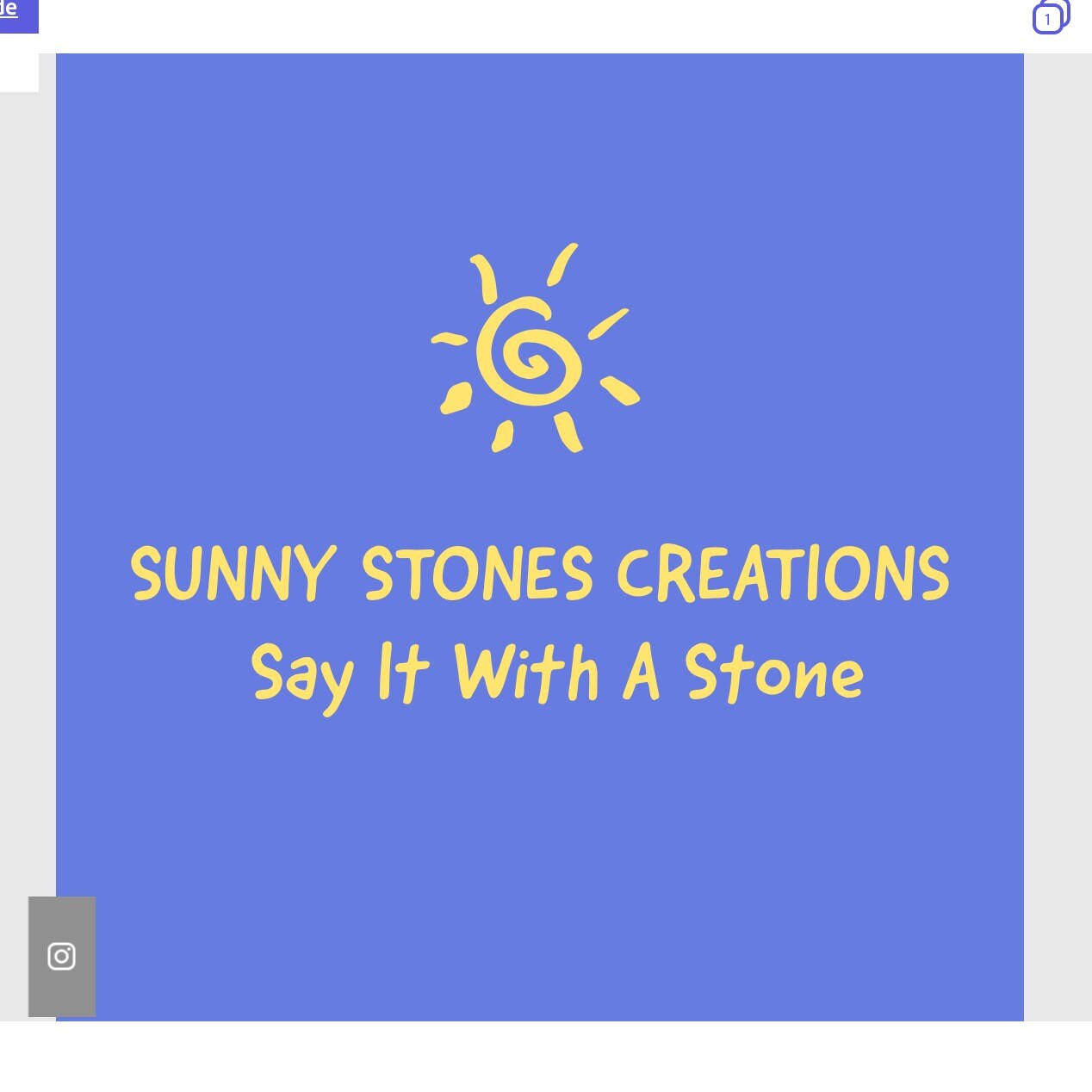 Sunny Stones Creations | Storefront | Michaels