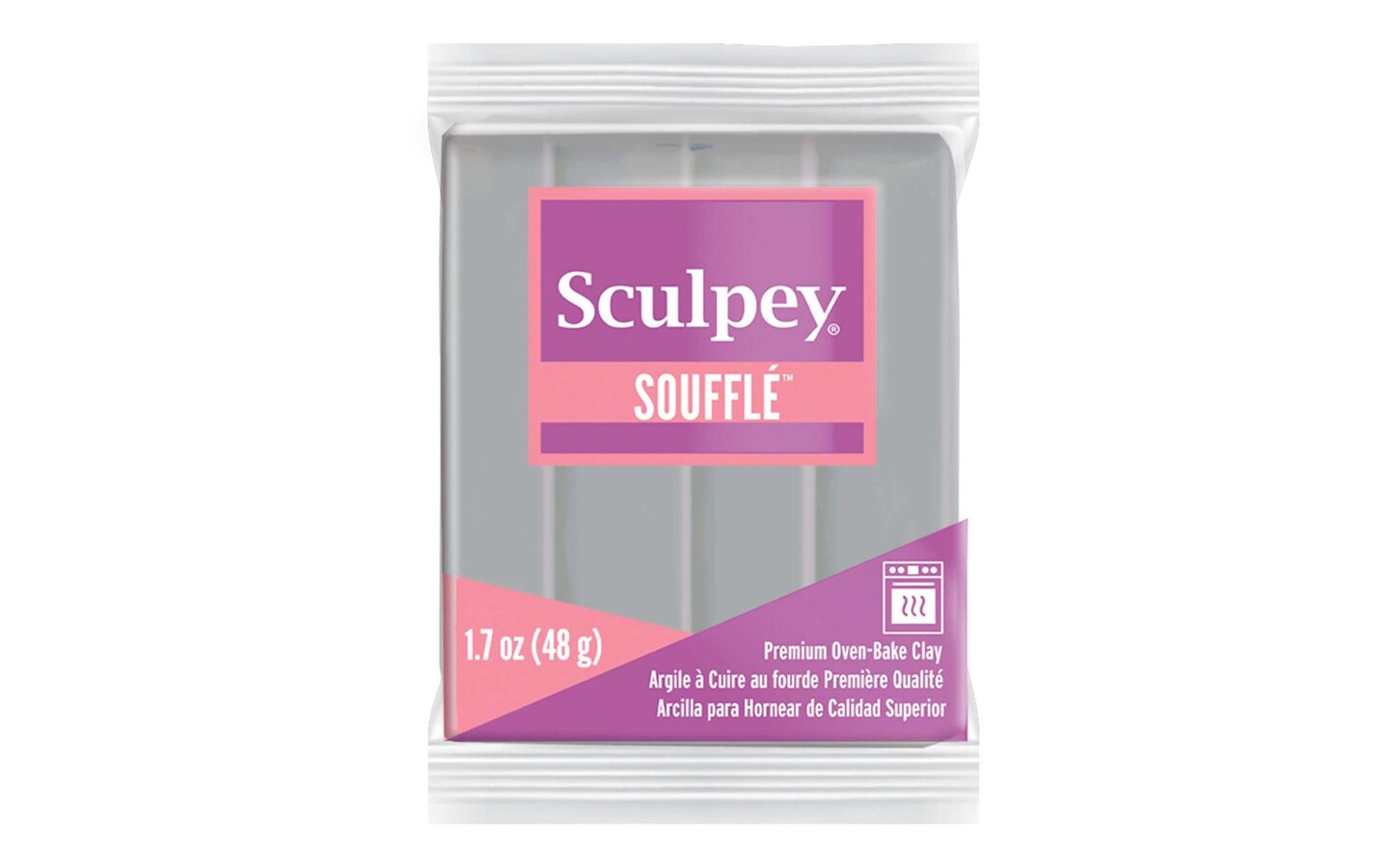 Polyform Sculpey Souffle Clay 1.7oz Concrete | Michaels