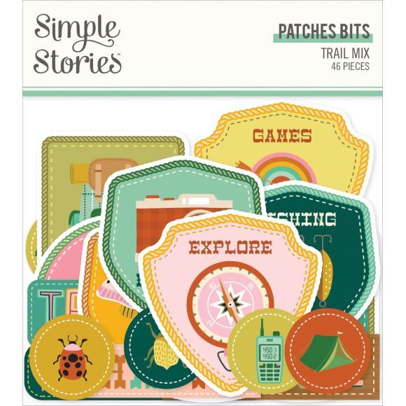 Trail Mix Patches Bits & Pieces - Simple Stories | Michaels