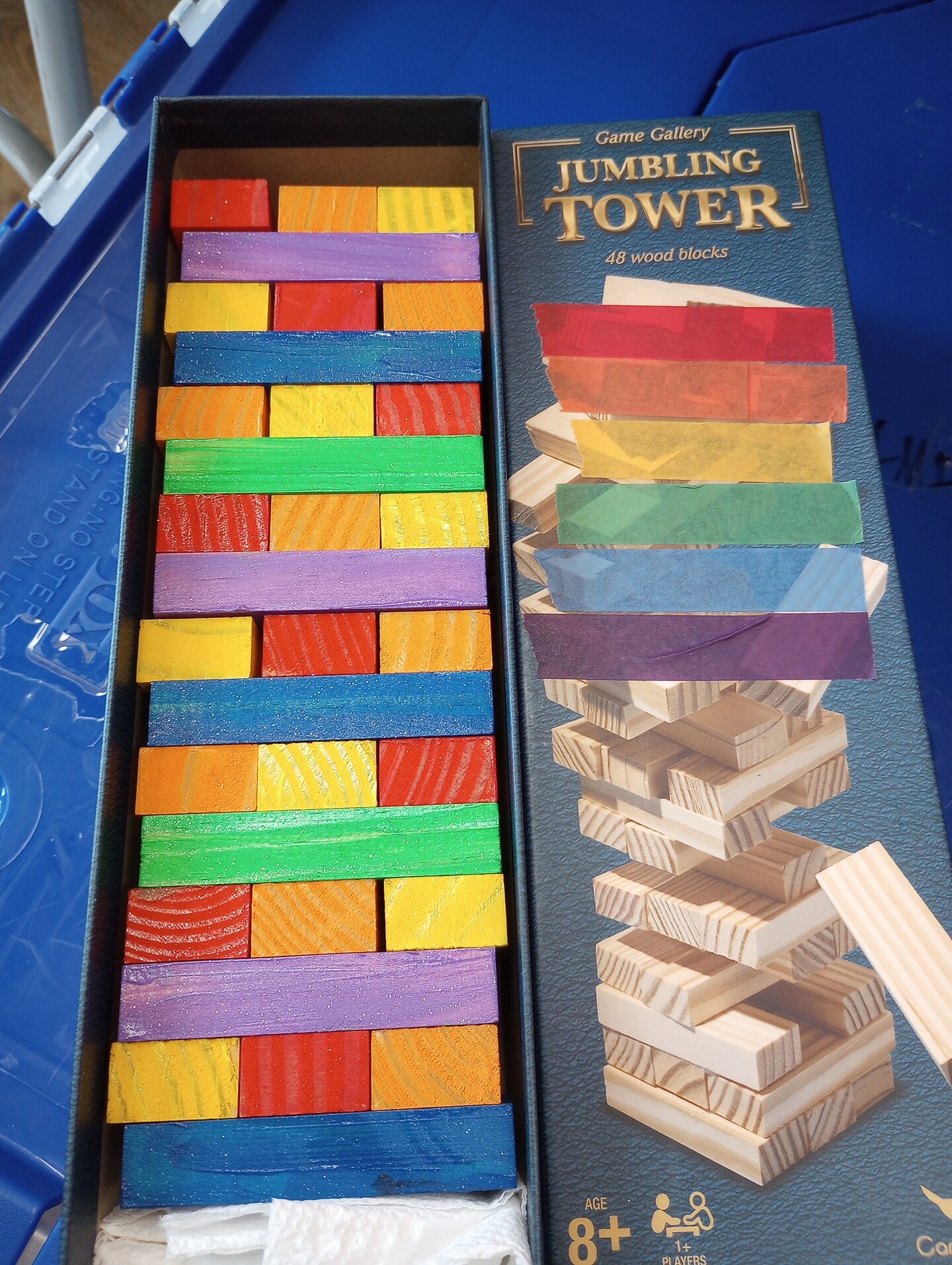 Personalized Pride Tumbling Tower Game "Jenga" | MakerPlace by Michaels
