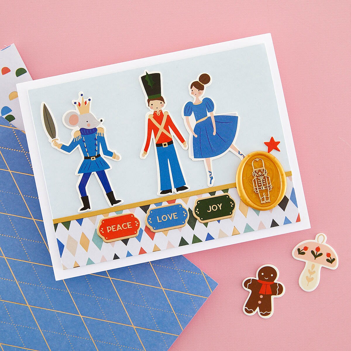 Spellbinders Nutcracker Ballet Chipboard Stickers from the Nutcracker ...