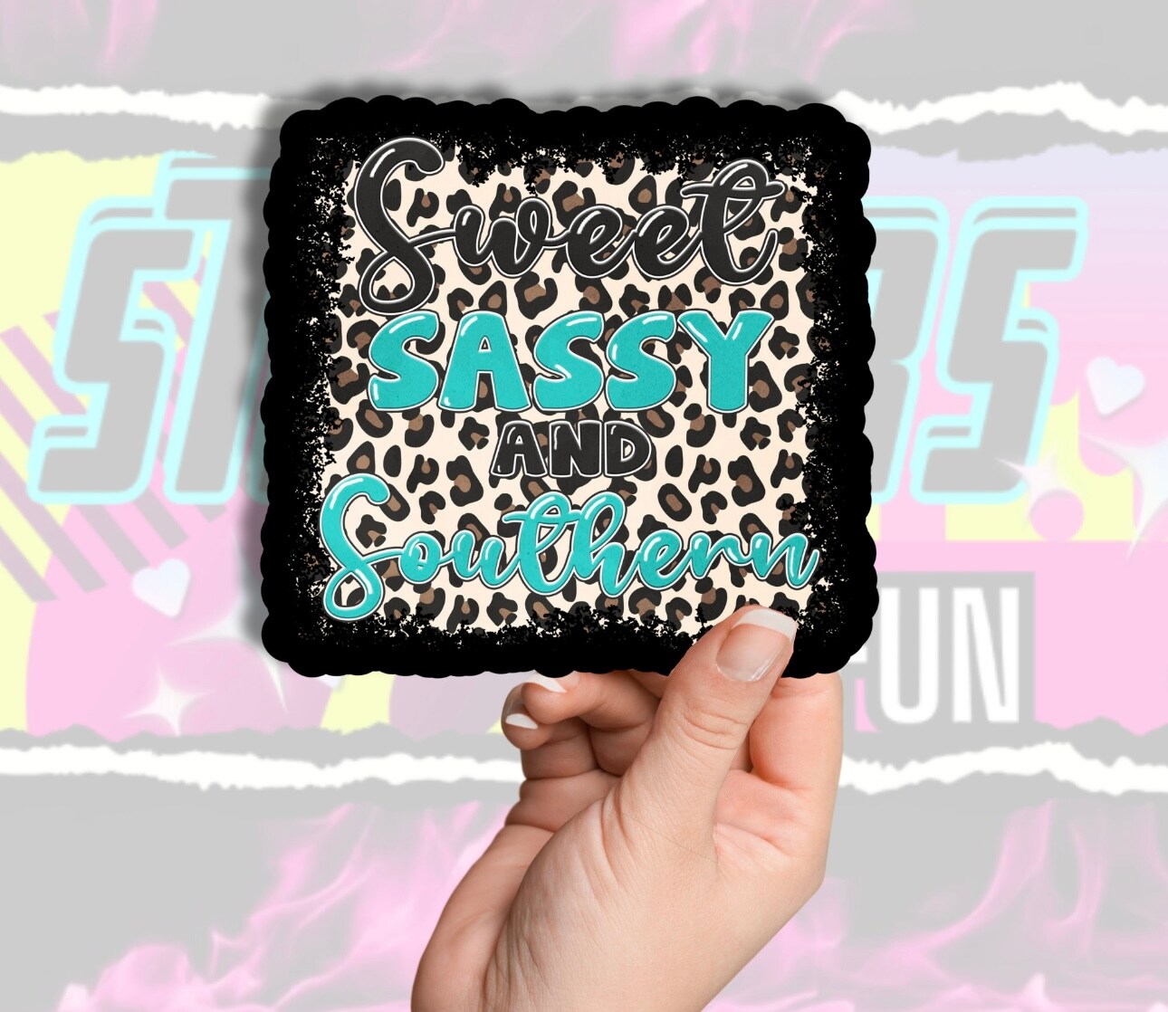 Personality Stickers, Country Western, Sweet, Sassy Southern, Gift ...