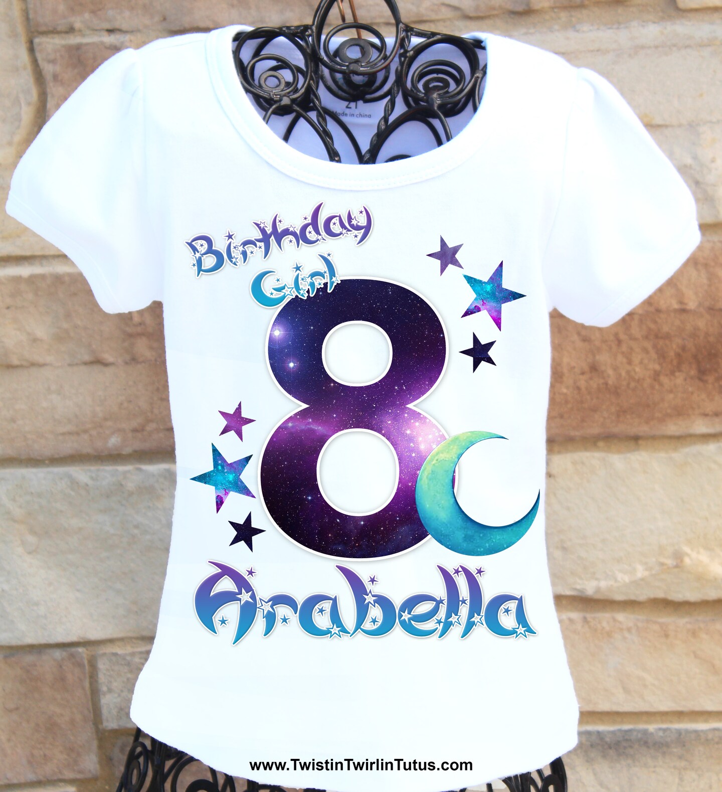 Galaxy Birthday Shirt, Space Birthday Shirt | MakerPlace by Michaels