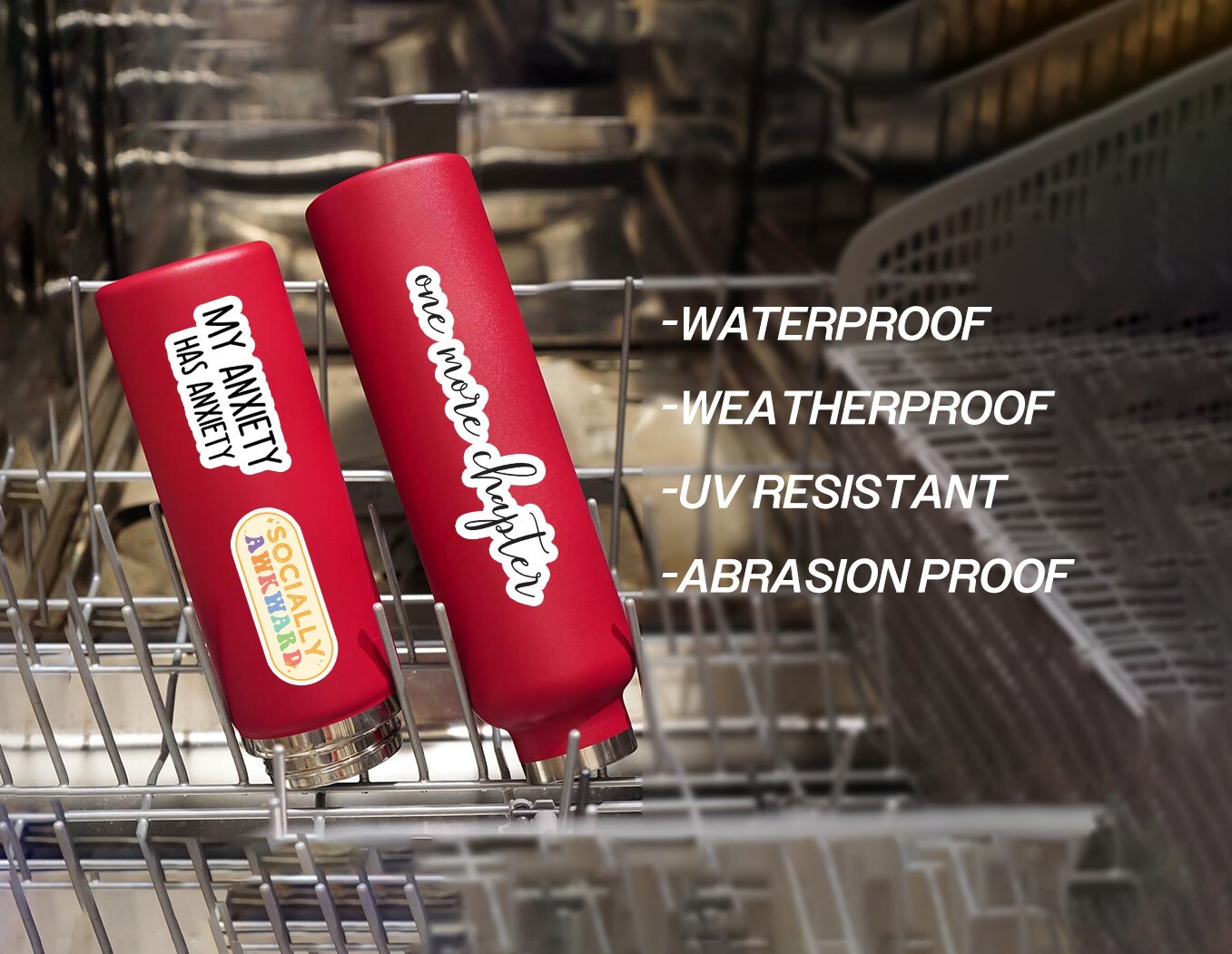 OOF Vinyl Sticker, Meme Sticker, Funny Sticker, Water Bottle Stickers ...