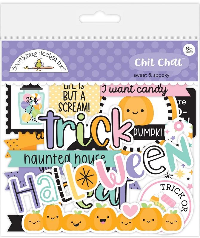 Sweet & Spooky Chit Chat Ephemera - Doodlebug | Michaels