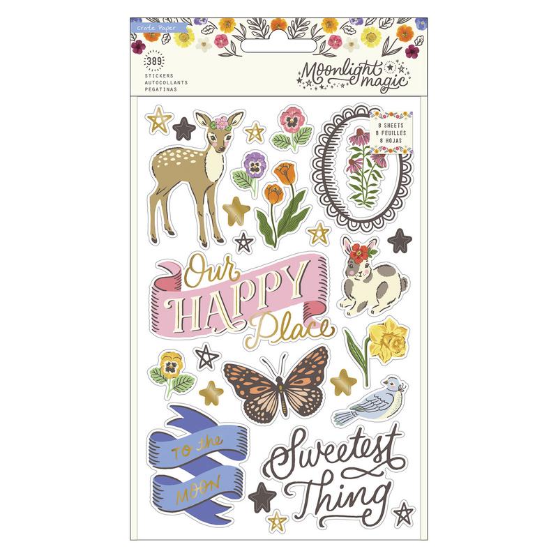 Moonlight Magic Sticker Book - Crate Paper | Michaels