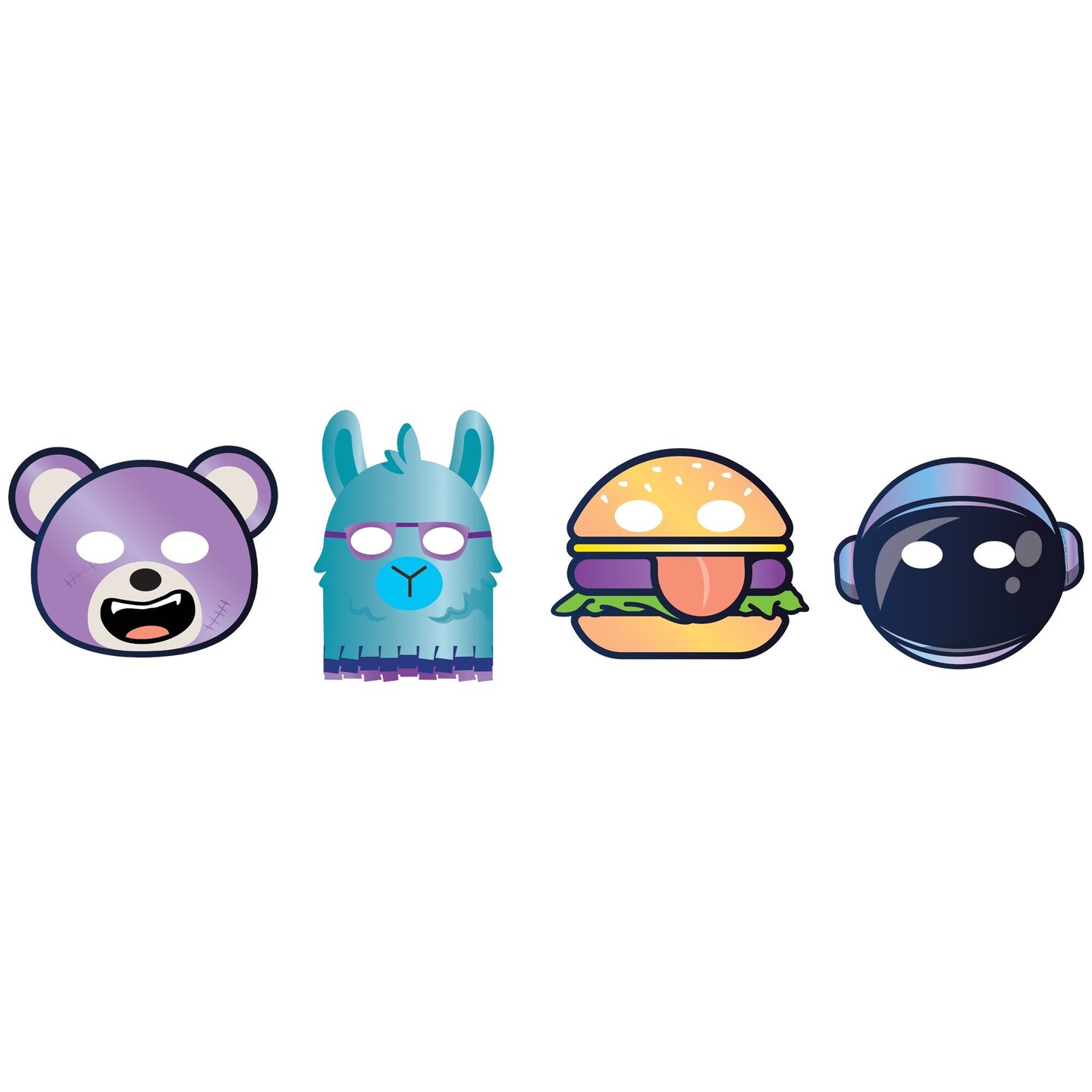 Fortnite Battle Royal Paper Masks - 8ct | Michaels