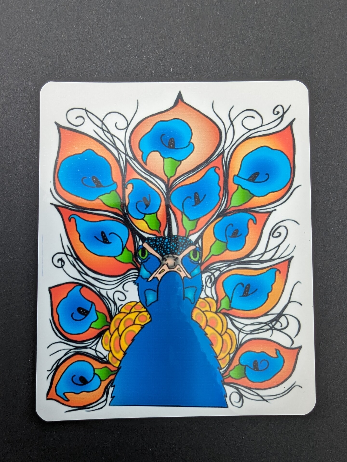 Peacock Sticker | MakerPlace by Michaels