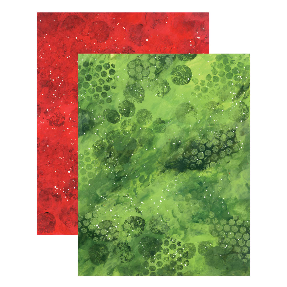 Spellbinders Holiday Splash Quick Card Backgrounds from the Holiday ...