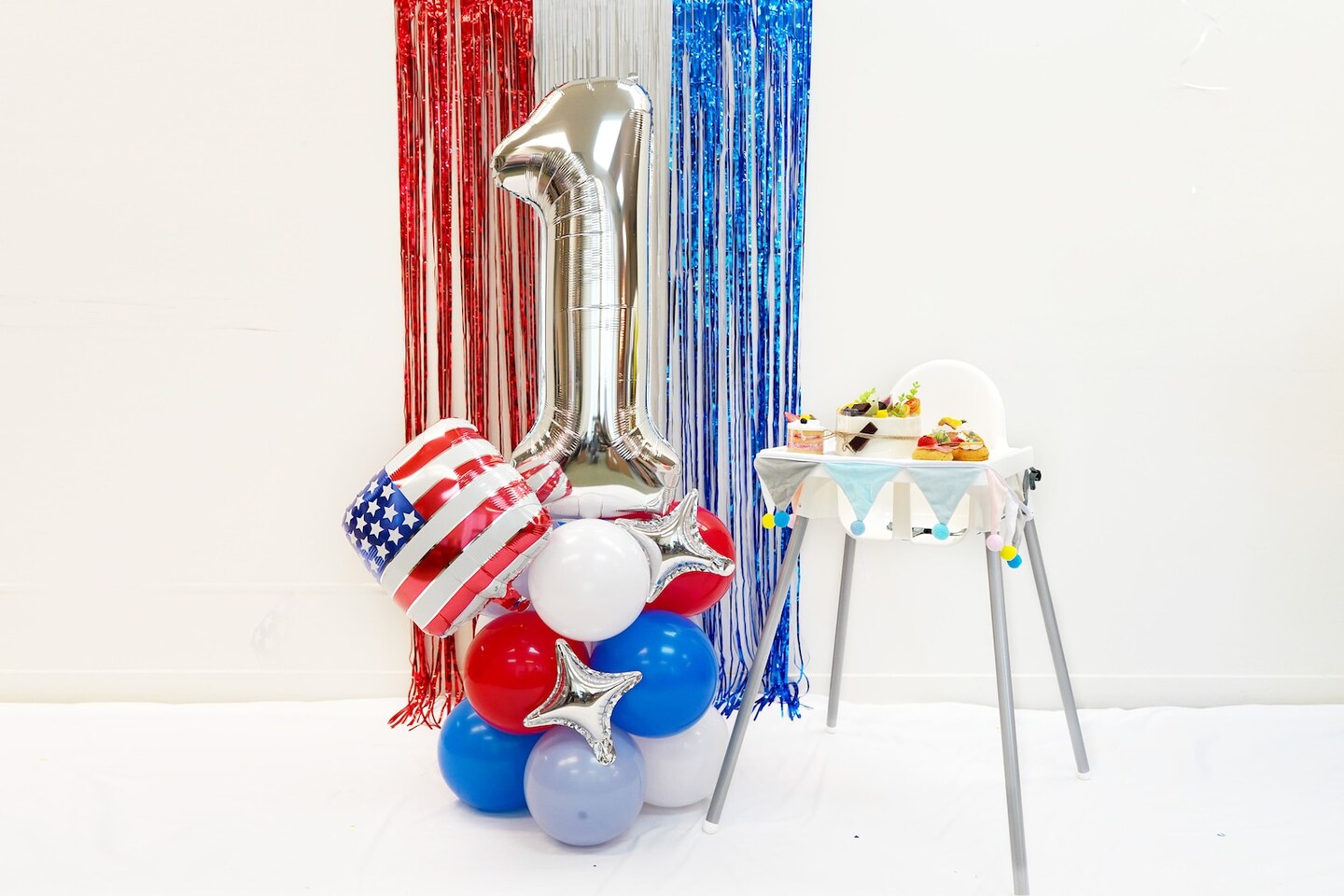 Patriotic 1st birthday column | MakerPlace by Michaels