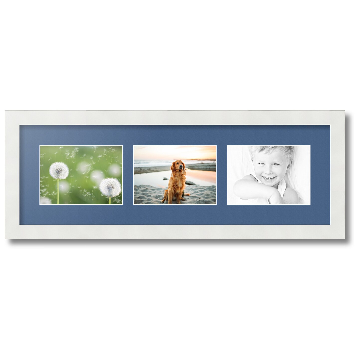 ArtToFrames Collage Photo Picture Frame with 3 - 5x7 inch Openings ...