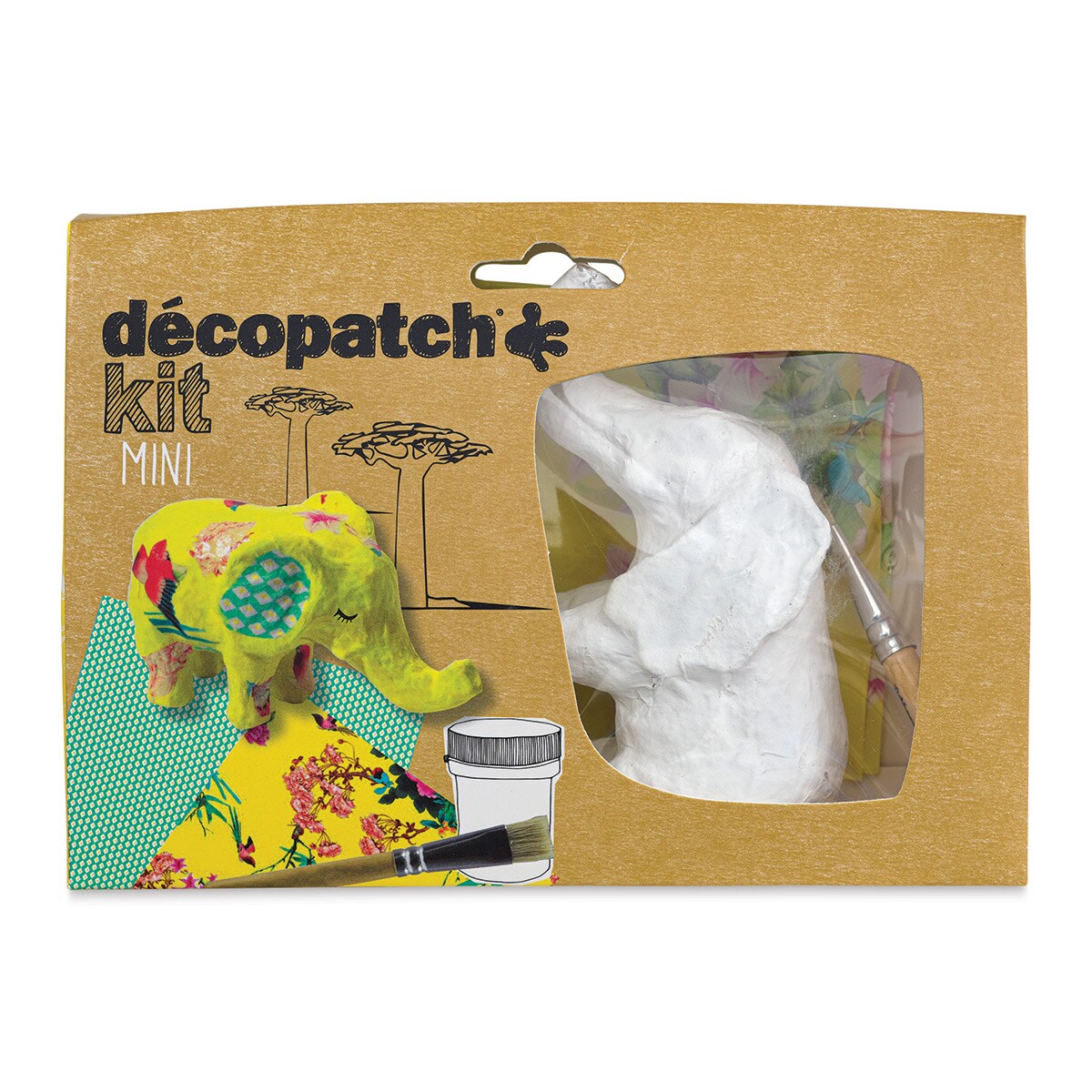 DecoPatch Paper Mache Elephant Kit | Michaels