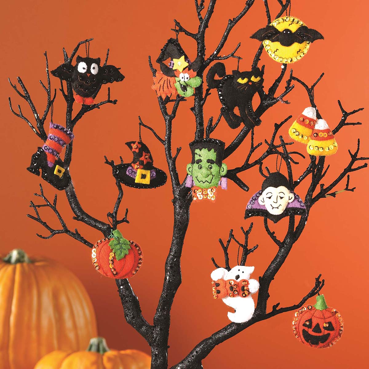Bucilla A Halloween Felt & Sequin Kit | Michaels