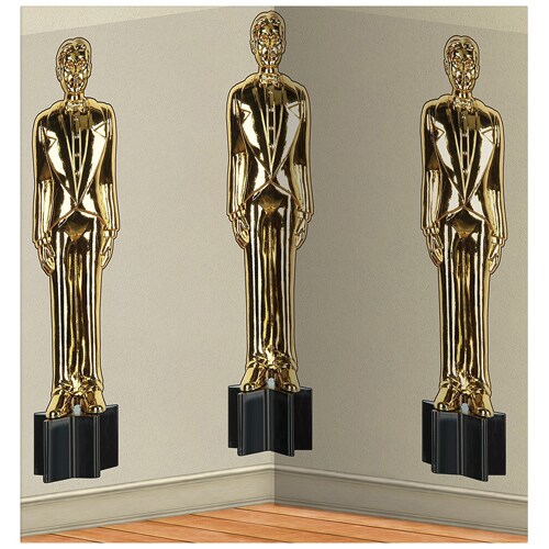 Awards Night Male Statuettes Backdrop | Michaels