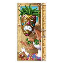 Tiki Man Restroom Door Cover Party Accessory | Michaels