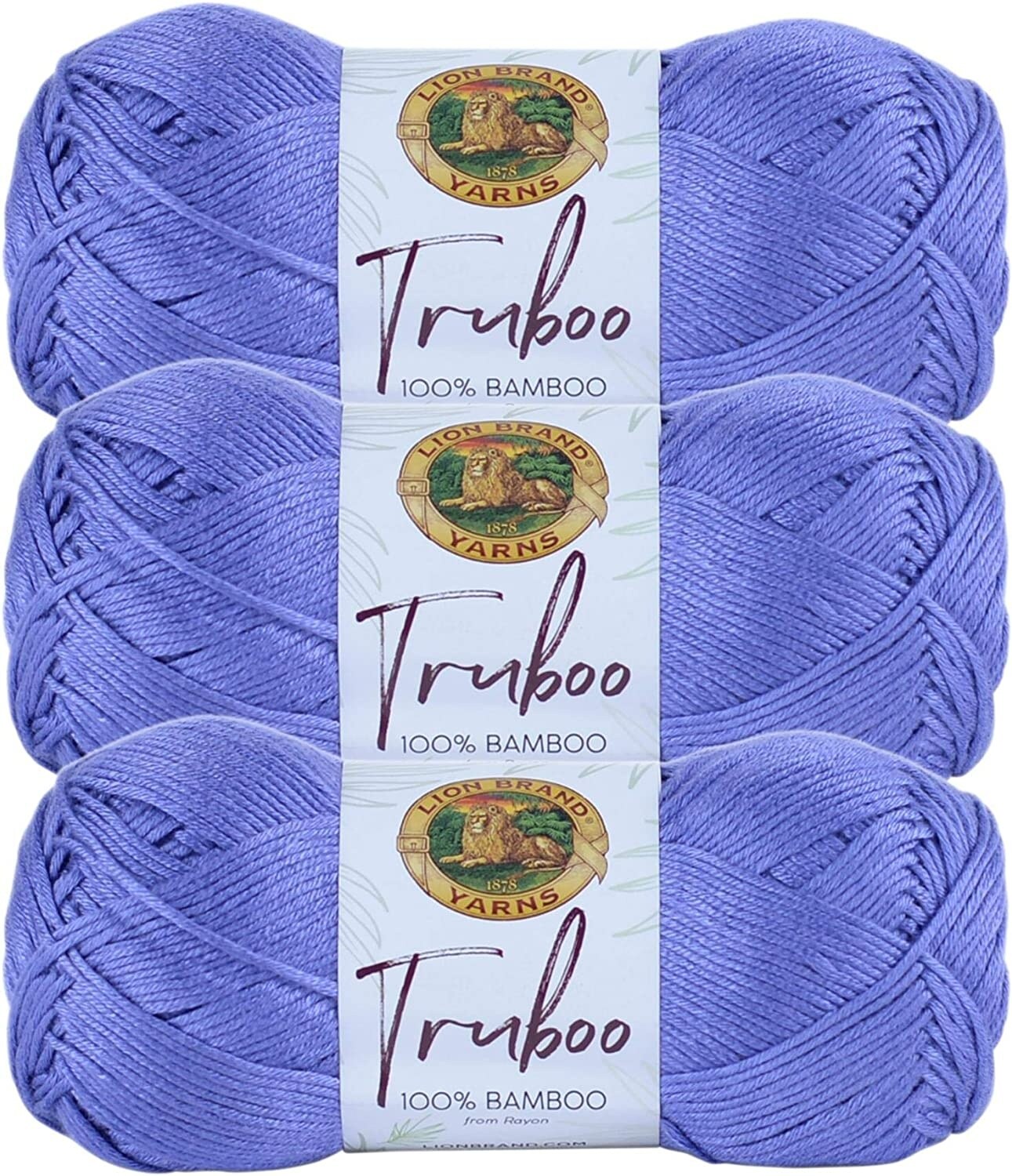 (Pack of 3) Lion Brand Truboo Yarn-Thistle | Michaels