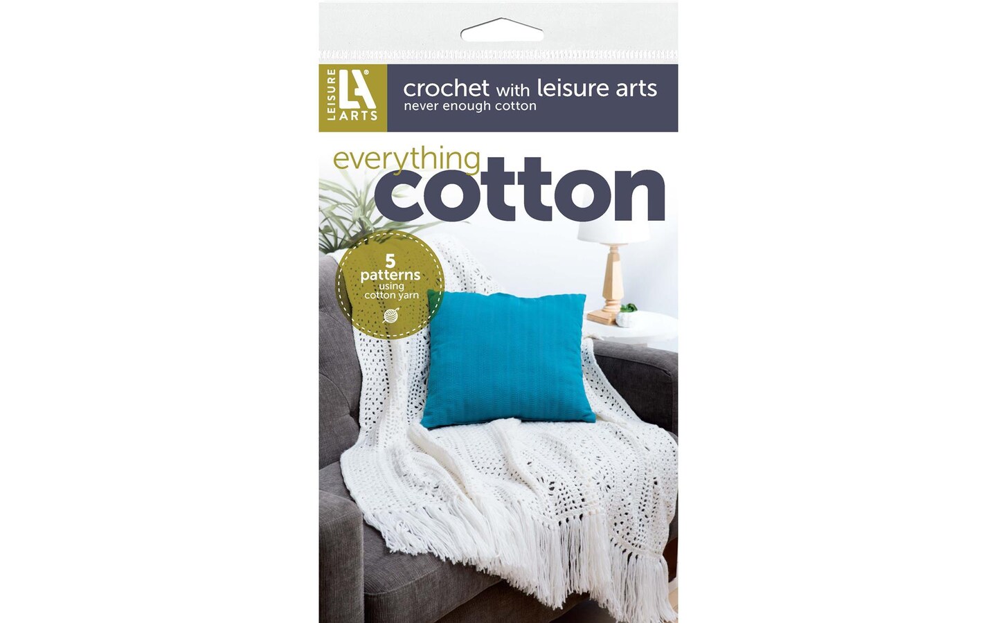 Leisure Arts Everything Cotton Crochet Pattern | Michaels