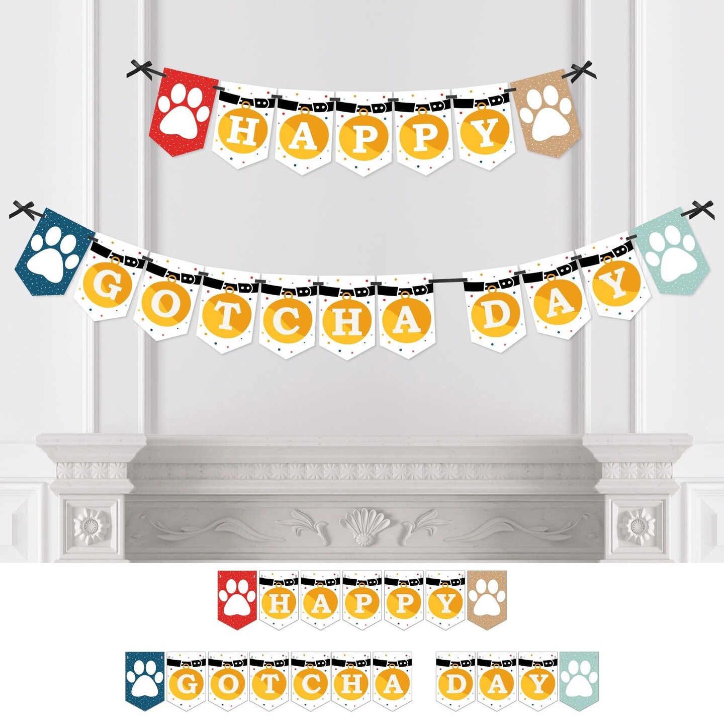 Big Dot of Happiness Happy Gotcha Day - Dog and Cat Pet Adoption Party ...