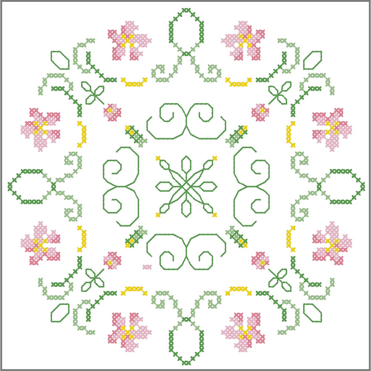 Herrschners Circle Of Life Quilt Blocks Stamped Cross Stitch Michaels